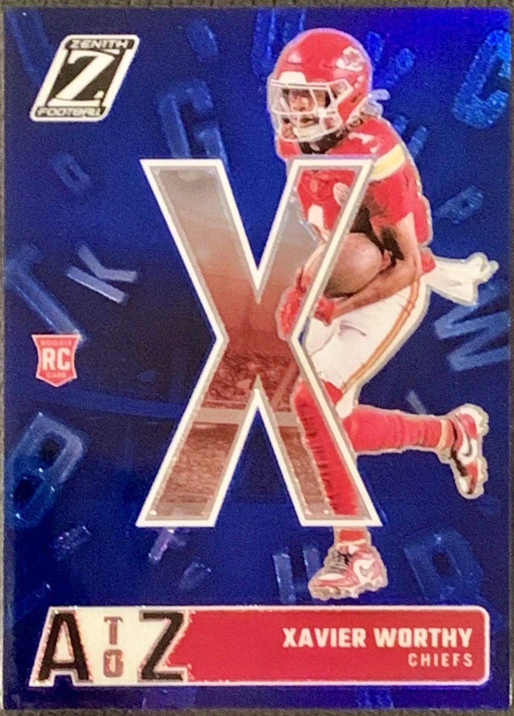 Xavier Worthy [Blue] #24 Prices | 2024 Panini Zenith A to Z | Football ...
