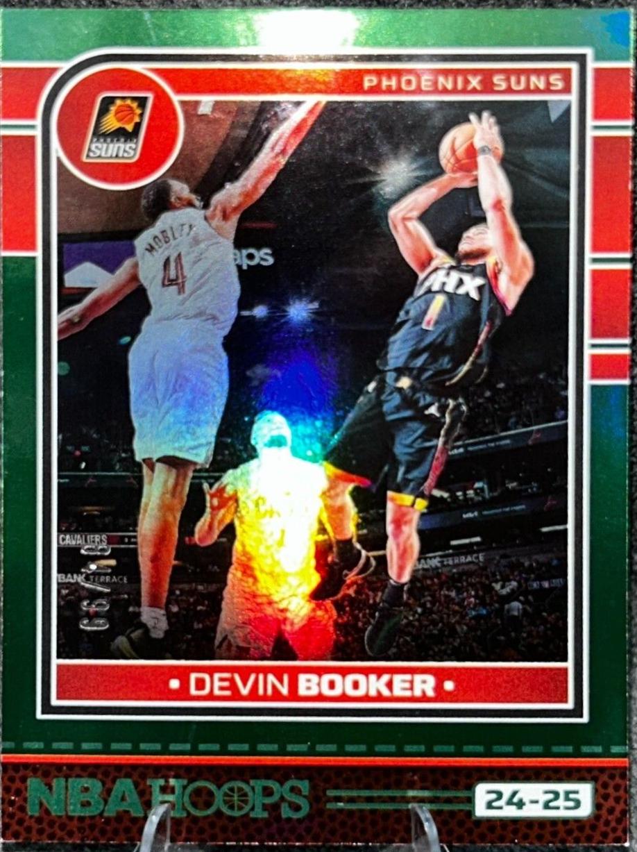 Devin Booker [Green] #1 Prices | 2024 Panini NBA Hoops | Basketball Cards