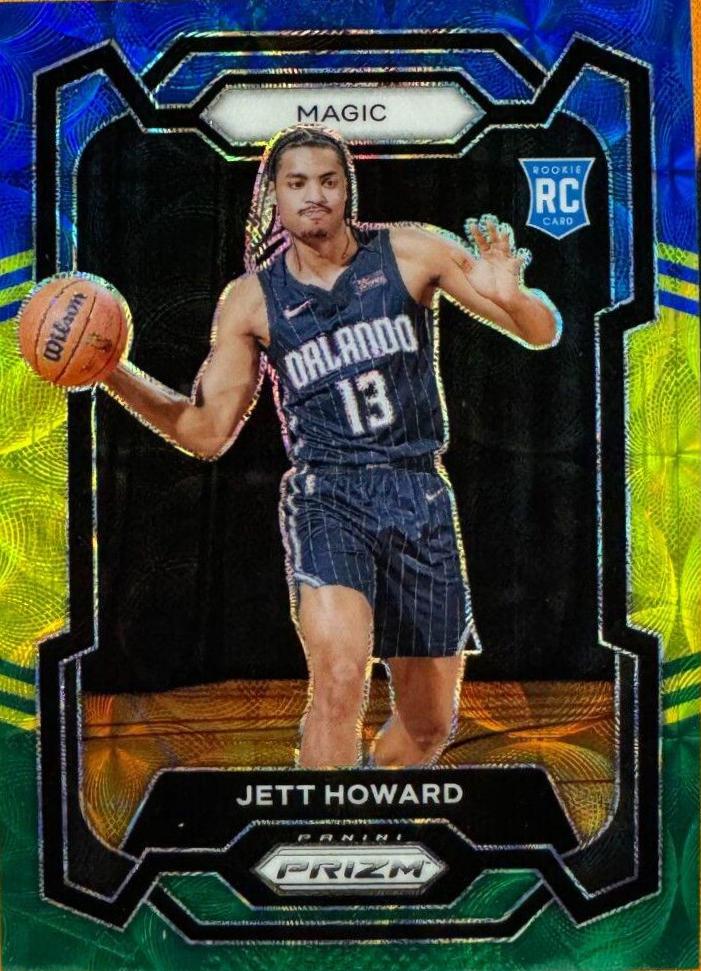 Jett Howard [Choice Blue Yellow Green] #132 Prices | 2023 Panini Prizm ...