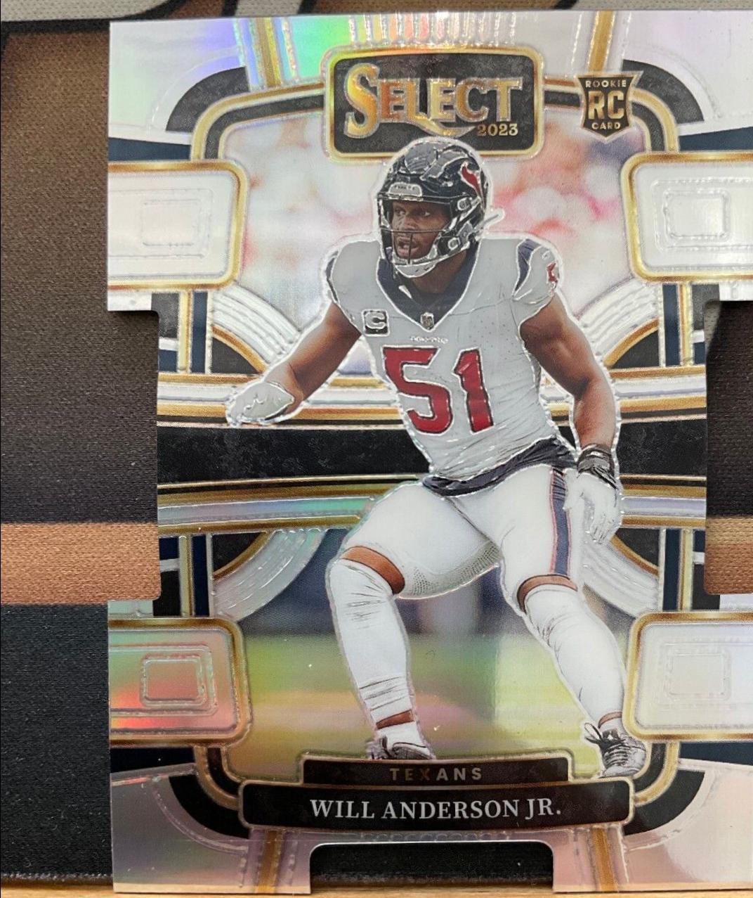 Will Anderson Jr. [Silver Prizm Die-Cut] #40 Prices | 2023 Panini ...