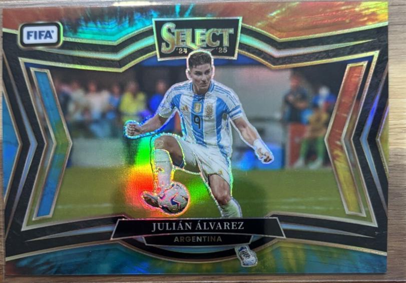 Julian Alvarez [Tie-Dye] #206 Prices | 2024 Panini Select FIFA | Soccer ...