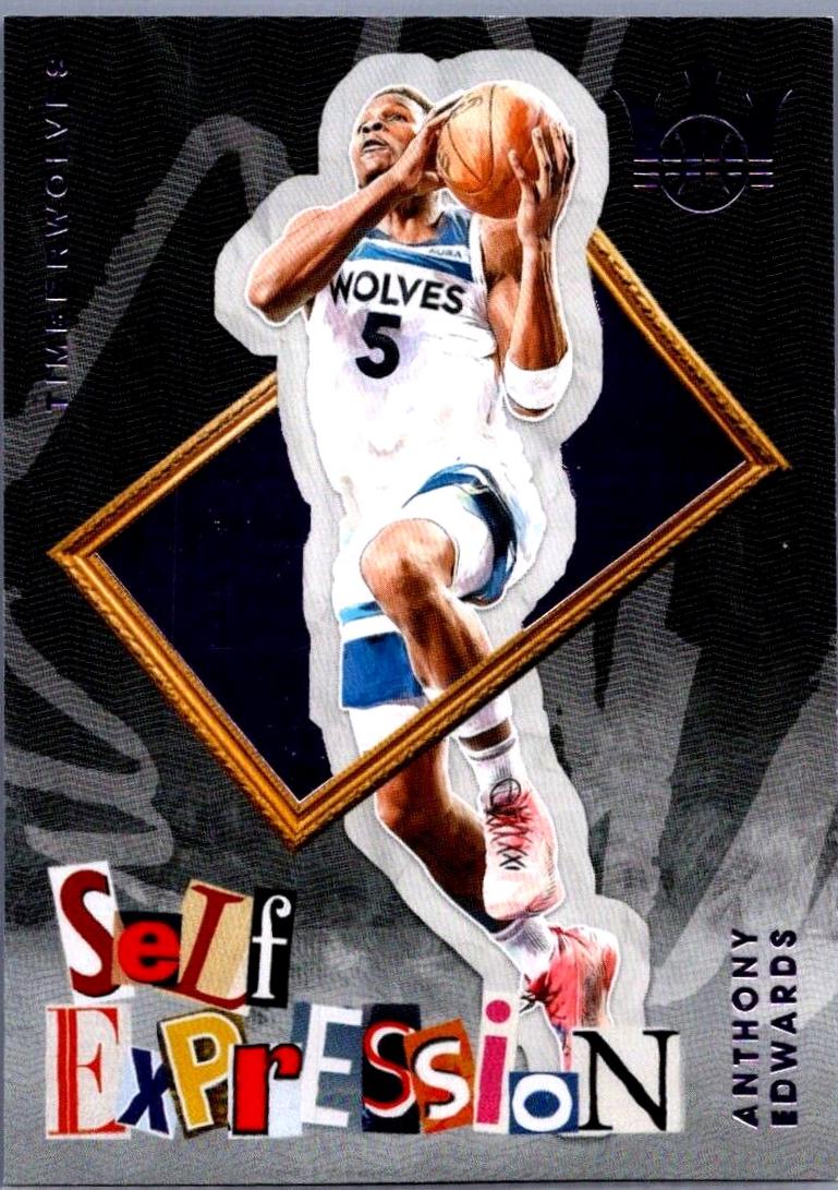 Anthony Edwards [Violet] #20 Prices | 2024 Panini Court Kings Self ...