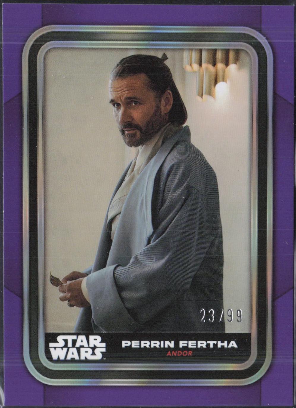 Perrin Fertha [Purple] #70 Prices | Star Wars 2023 Topps | Star Wars Cards