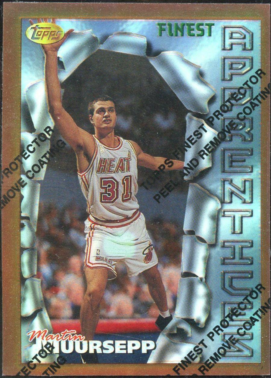 Martin Muursepp Refractor #11 Prices | 1996 Finest | Basketball Cards