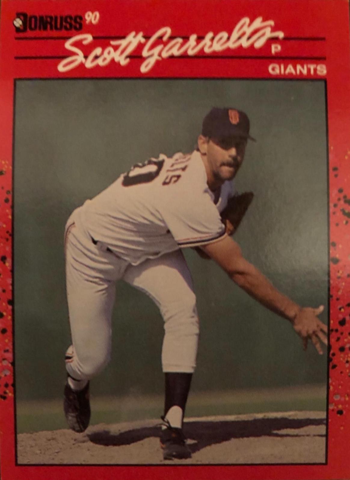 Scott Garrelts [Error] #217 Prices | 1990 Donruss | Baseball Cards