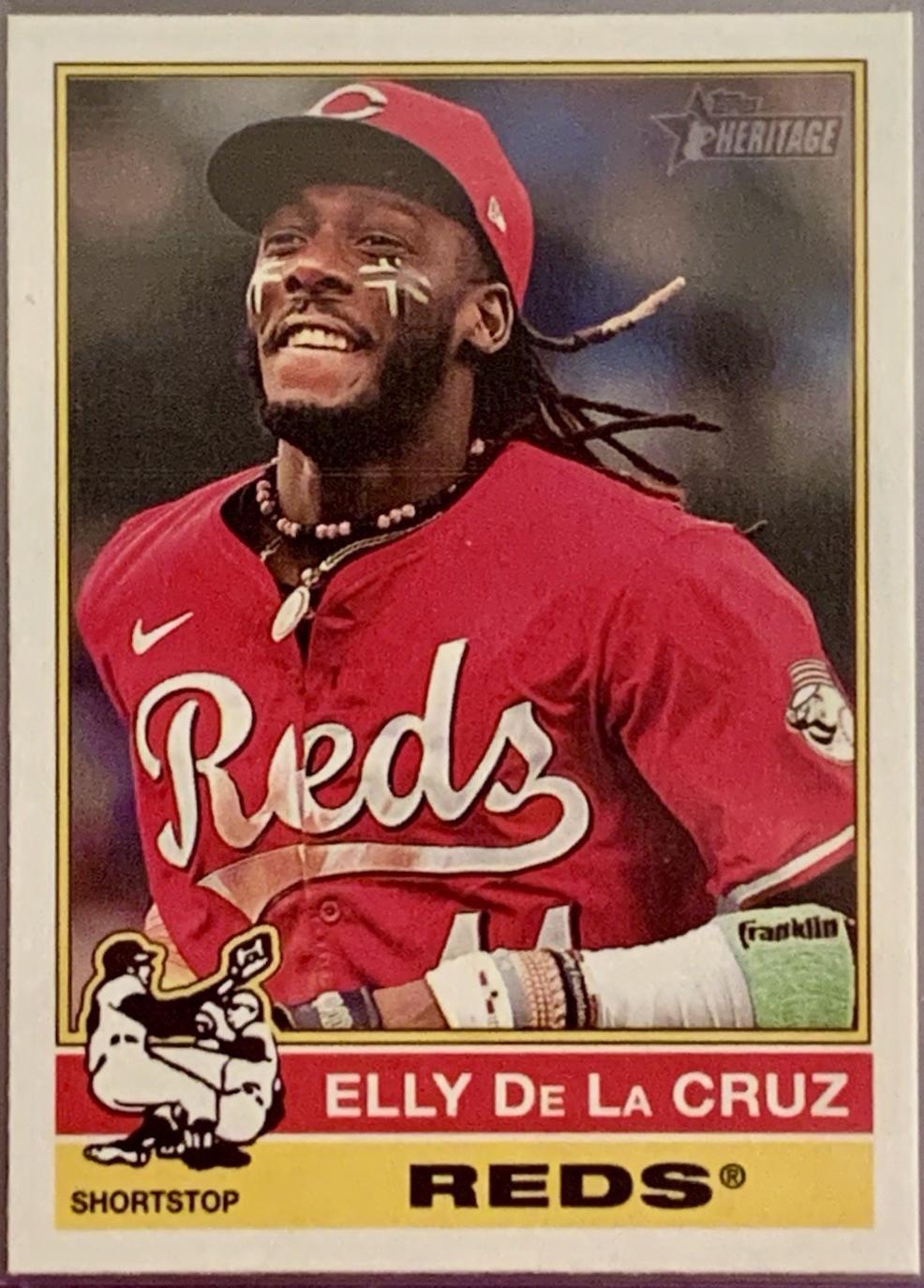 Elly De La Cruz [Flip Stock] #263 Prices | 2025 Topps Heritage ...