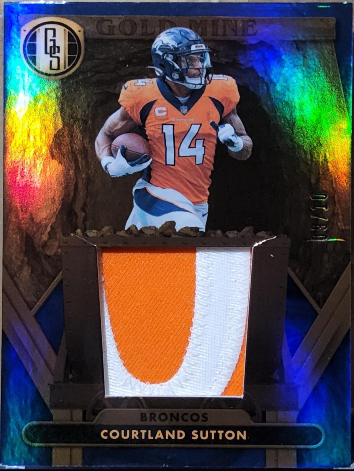 Courtland Sutton [White Gold] #GM-CSN Prices | 2024 Panini Gold ...