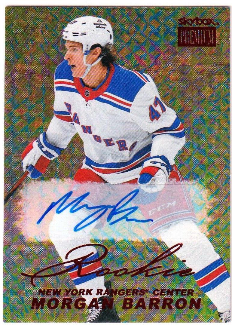 Morgan Barron [Sapphire Autograph] #PP-32 Prices | 2021 Skybox Metal ...