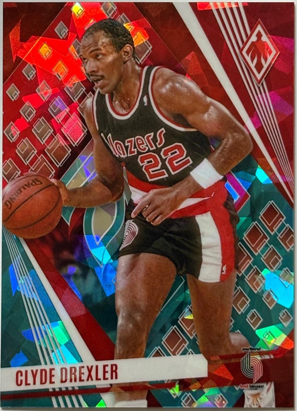 Clyde Drexler [International Fire Ice] #240 Prices | 2023 Panini ...