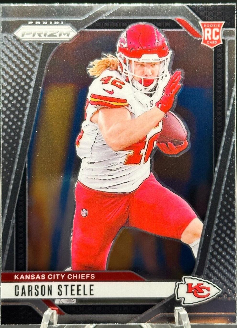 Carson Steele [Silver] #377 Prices | 2024 Panini Prizm | Football Cards