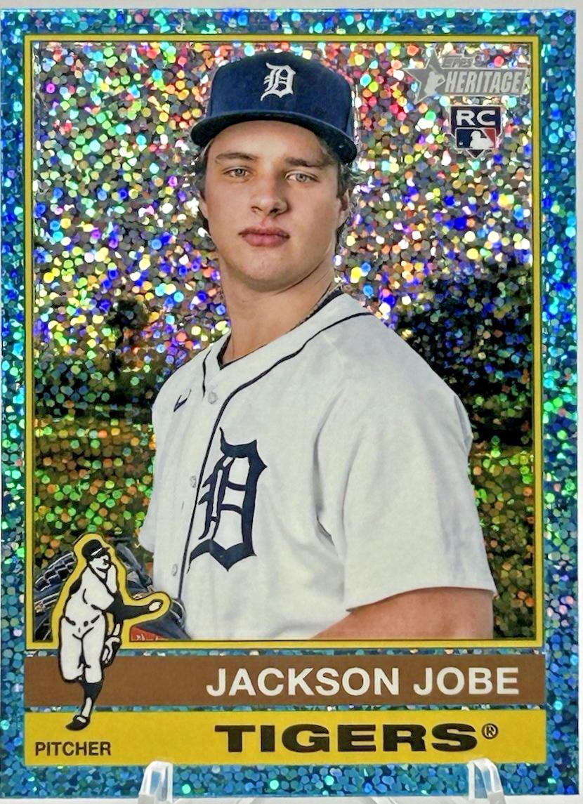 Jackson Jobe [Light Blue Sparkle Variation] #389 Prices | 2025 Topps ...