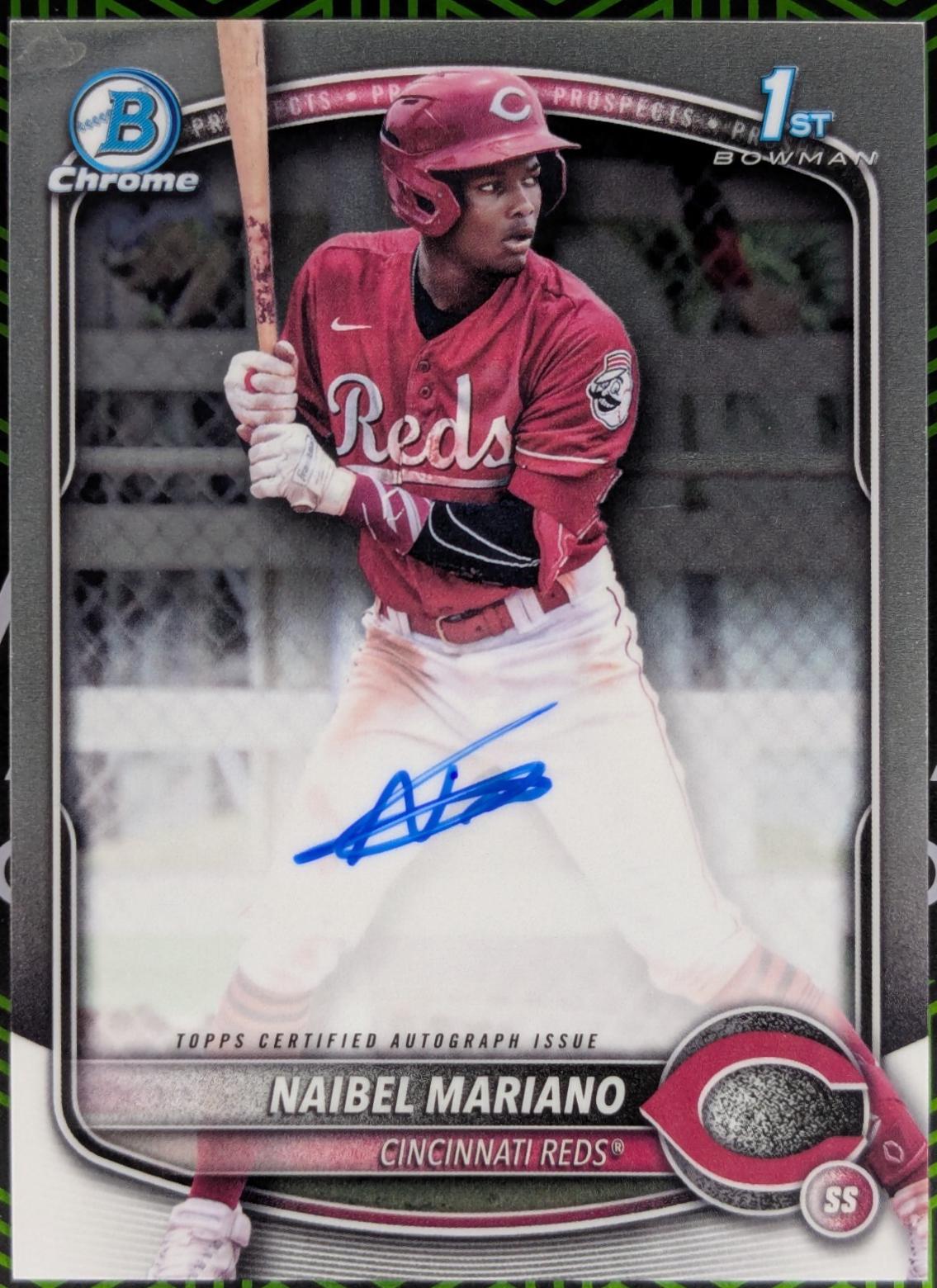 Naibel Mariano #CPA-NM Prices | 2025 Bowman Chrome Prospect Autograph ...