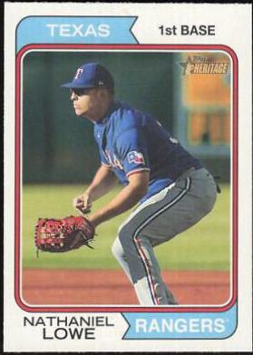 Nathaniel Lowe #104 Prices | 2023 Topps Heritage | Baseball Cards