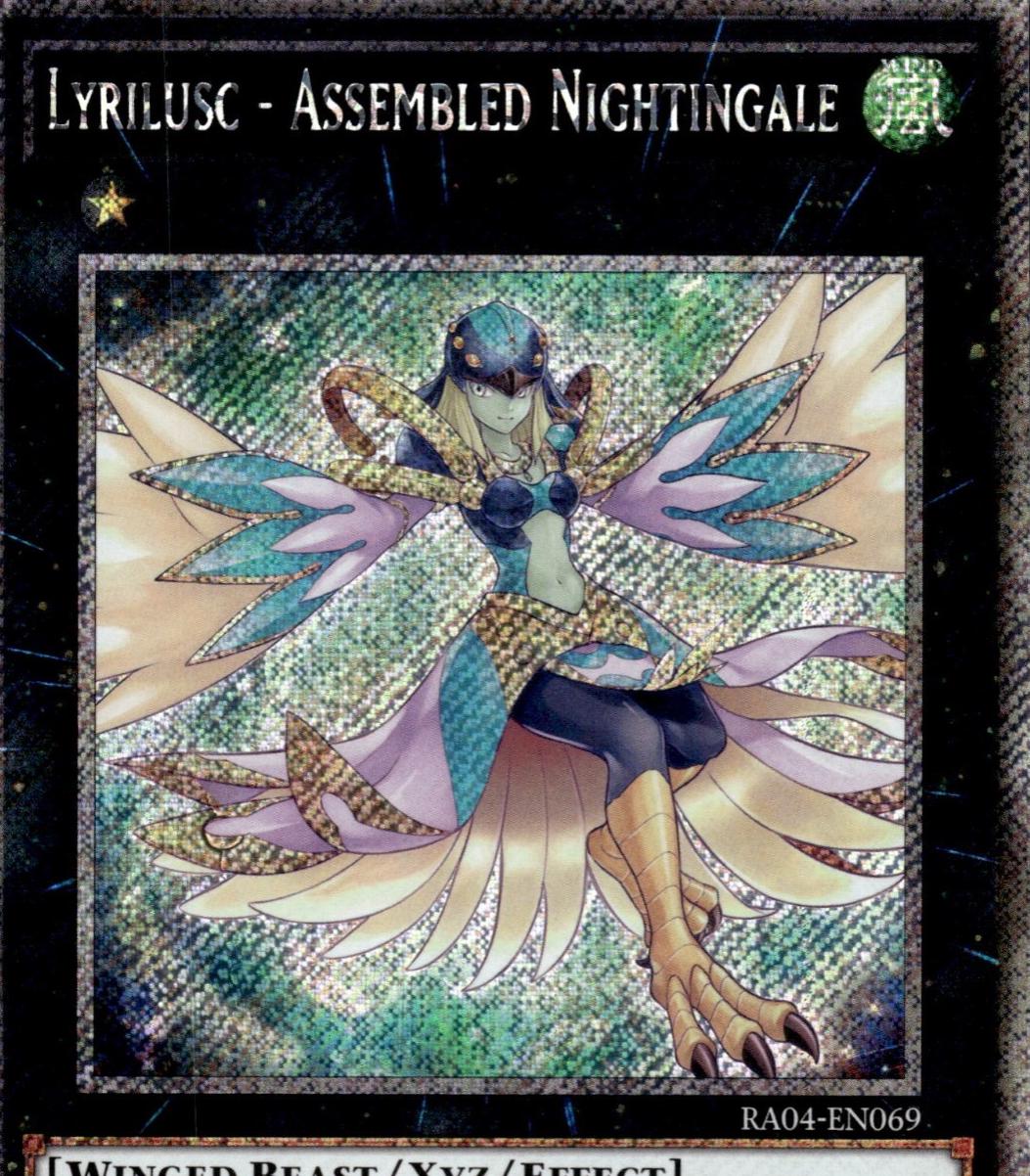 Lyrilusc - Assembled Nightingale [Platinum Secret Rare] RA04-EN069 ...