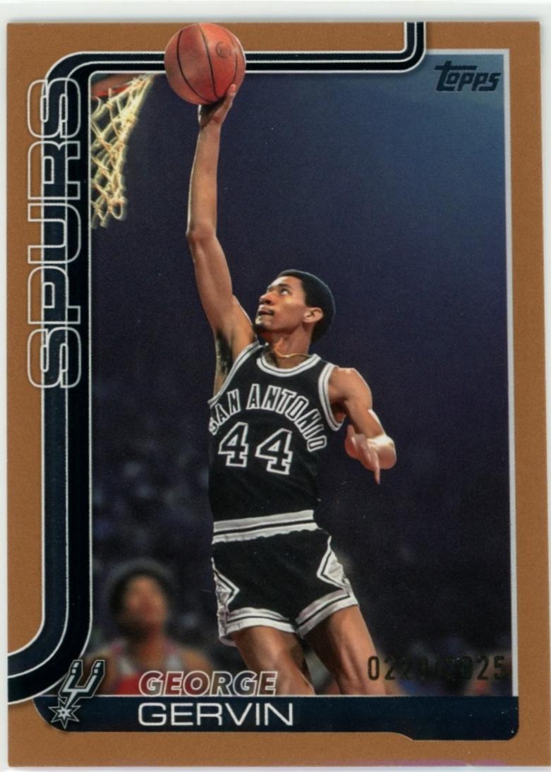 George Gervin [Gold] #265 Prices | 2025 Topps | Basketball Cards