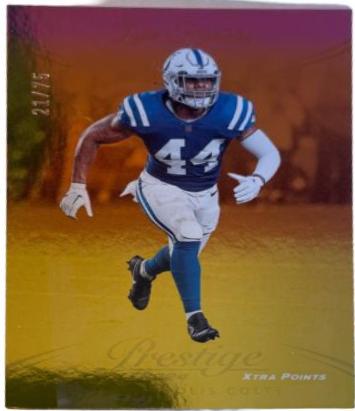 Zaire Franklin [Gold Xtra Points] #131 Prices | 2024 Panini Prestige ...