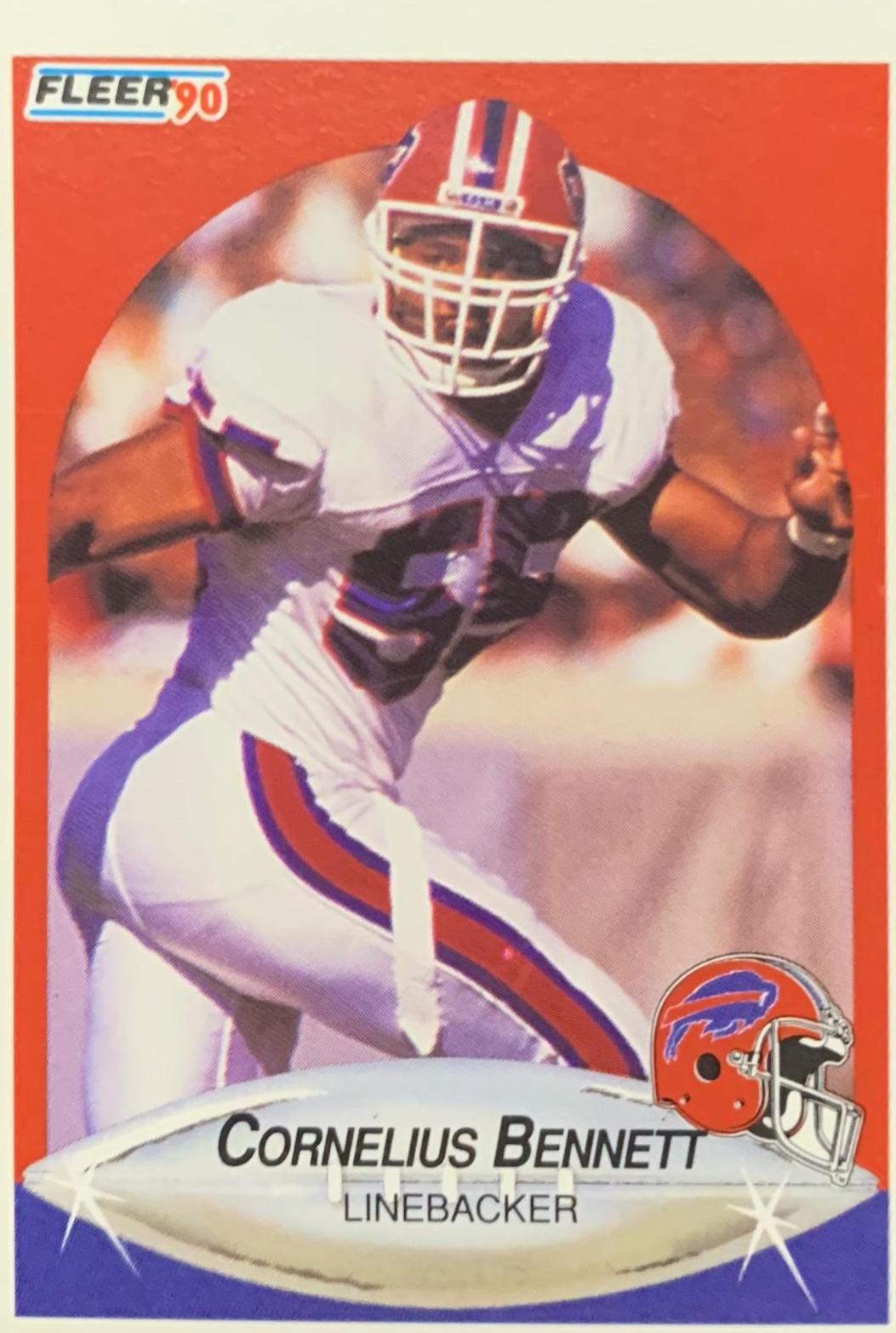 Cornelius Bennett #111 Prices | 1990 Fleer | Football Cards