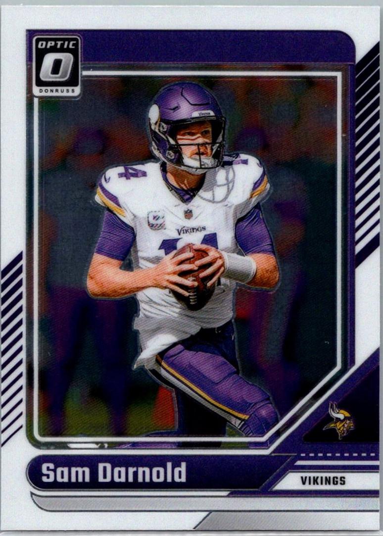 Sam Darnold #127 Prices | 2024 Panini Donruss Optic | Football Cards