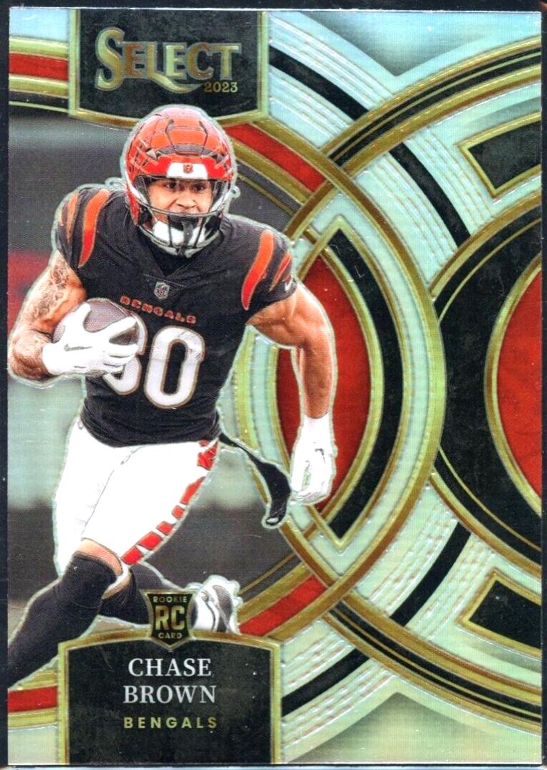 Chase Brown [Silver Prizm] #151 Prices | 2023 Panini Select | Football ...