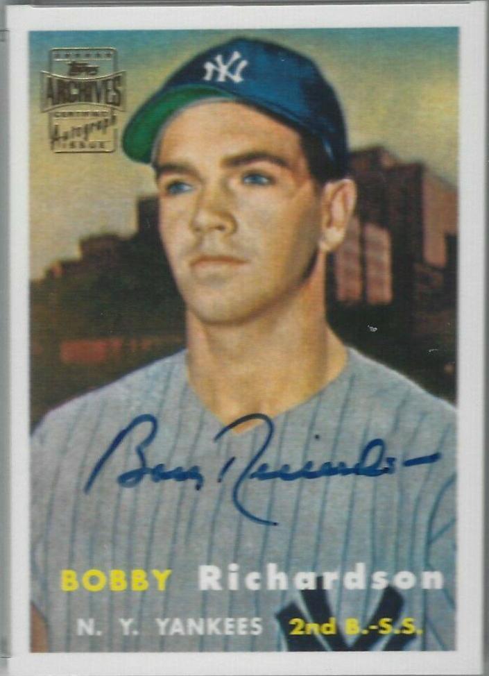 Bobby Richardson #55 Prices | 2001 Topps Archives Autographs | Baseball ...