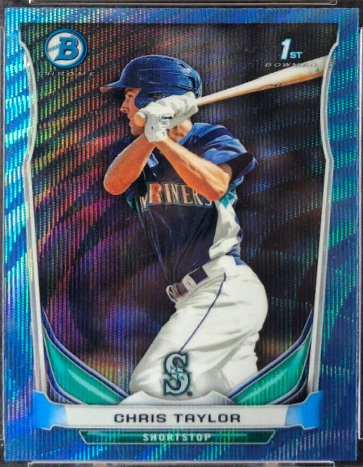 Taylor Cole [Blue Wave Refractor] #BCP95 Prices | 2014 Bowman Chrome ...