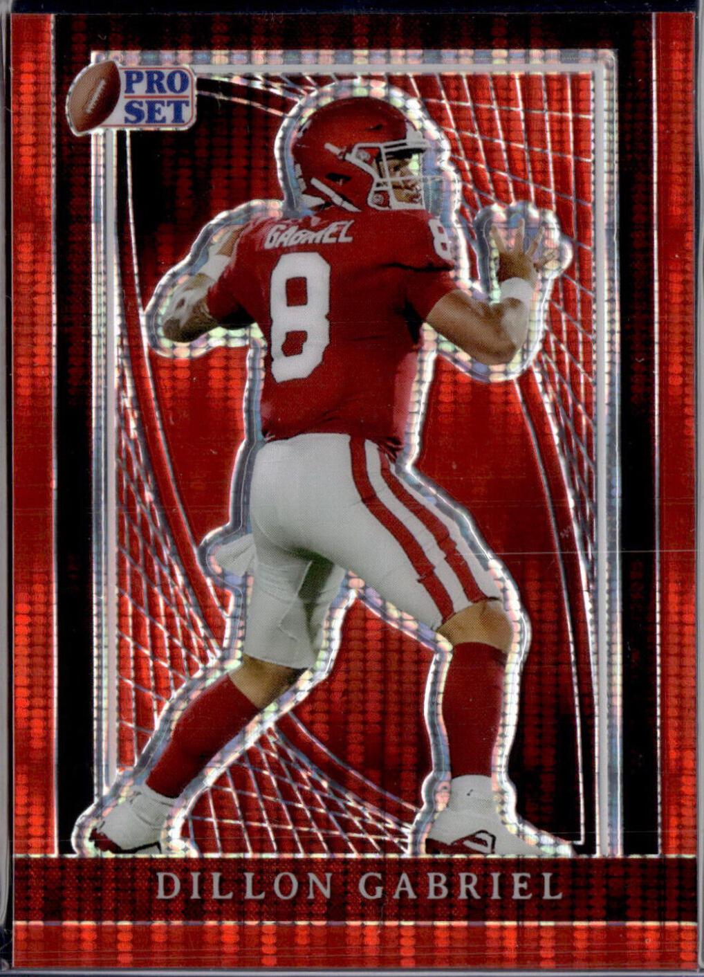 Dillon Gabriel [Red Pulsar] #48 Prices | 2024 Pro Set Metal | Football ...