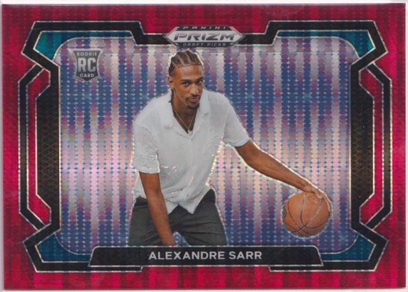 Alexandre Sarr [Red Pulsar Variation] #52 Prices | 2024 Prizm Draft ...