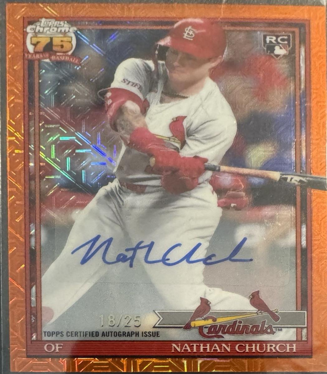 Nathan Church [Orange Autograph] #91C-45 Prices | 2026 Topps 1991 ...