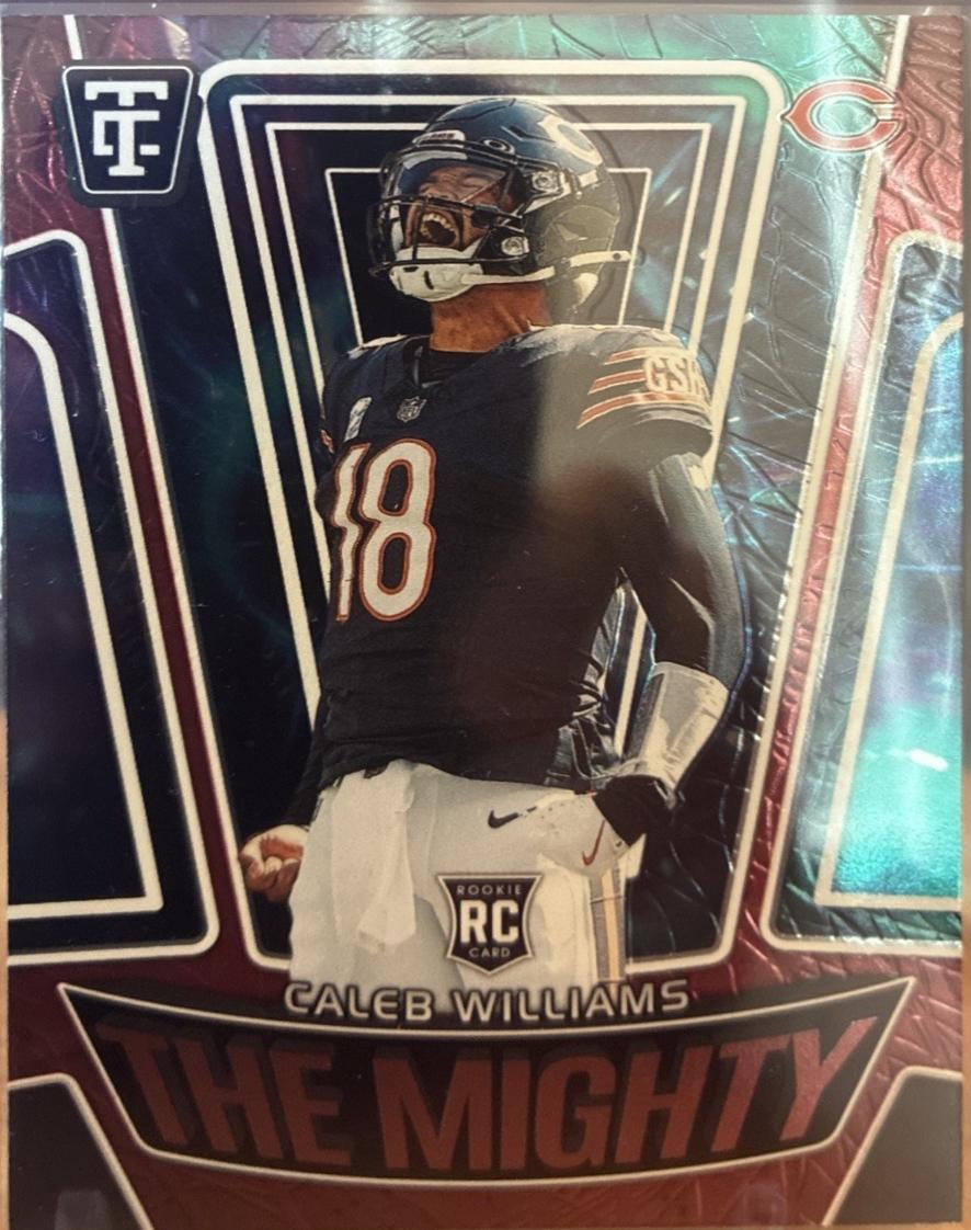 Caleb Williams [Mirror Red] #17 Prices | 2024 Panini Totally Certified ...