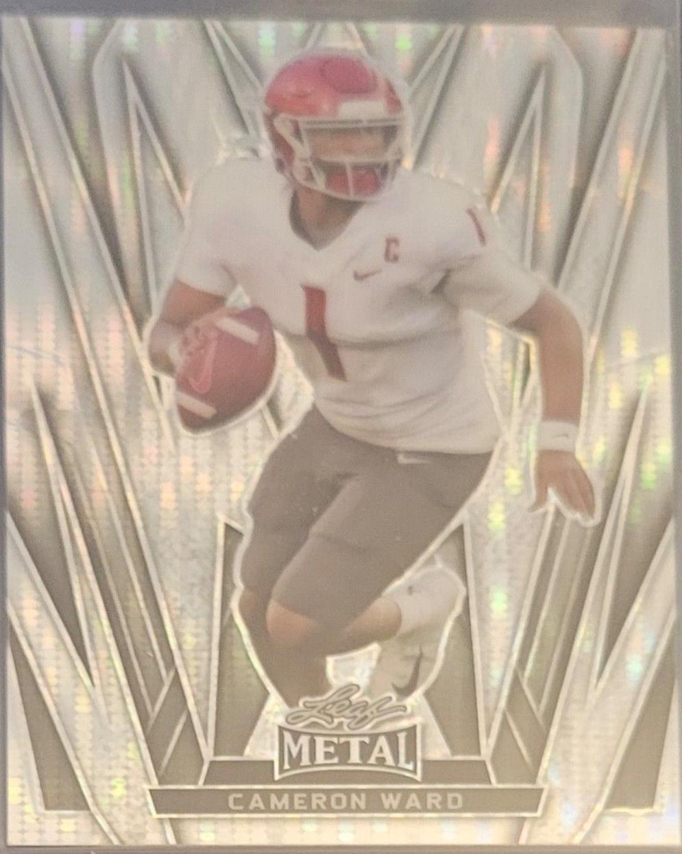 Cameron Ward [Silver Pulsar] #20 Prices | 2024 Leaf Metal | Football Cards