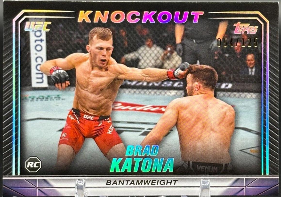 Brad Katona [Holo Silver] #68 Prices | 2024 Topps Knockout UFC | UFC Cards