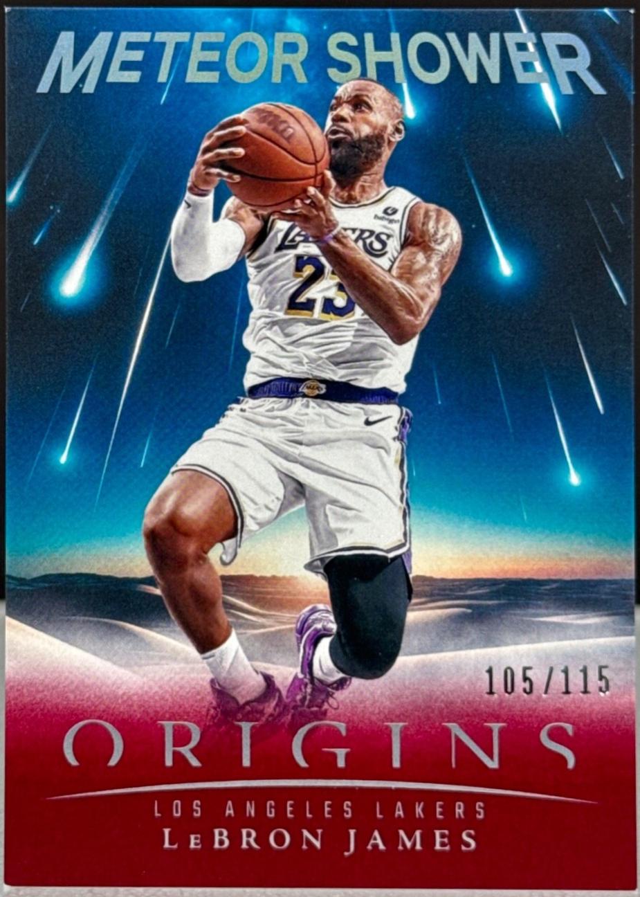 LeBron James [Maroon] #20 Prices | 2024 Panini Origins Meteor Shower ...