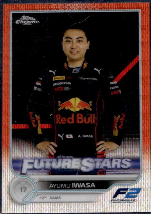 Ayumu Iwasa [Orange Wave] #92 Prices | 2022 Topps Chrome Formula 1 ...