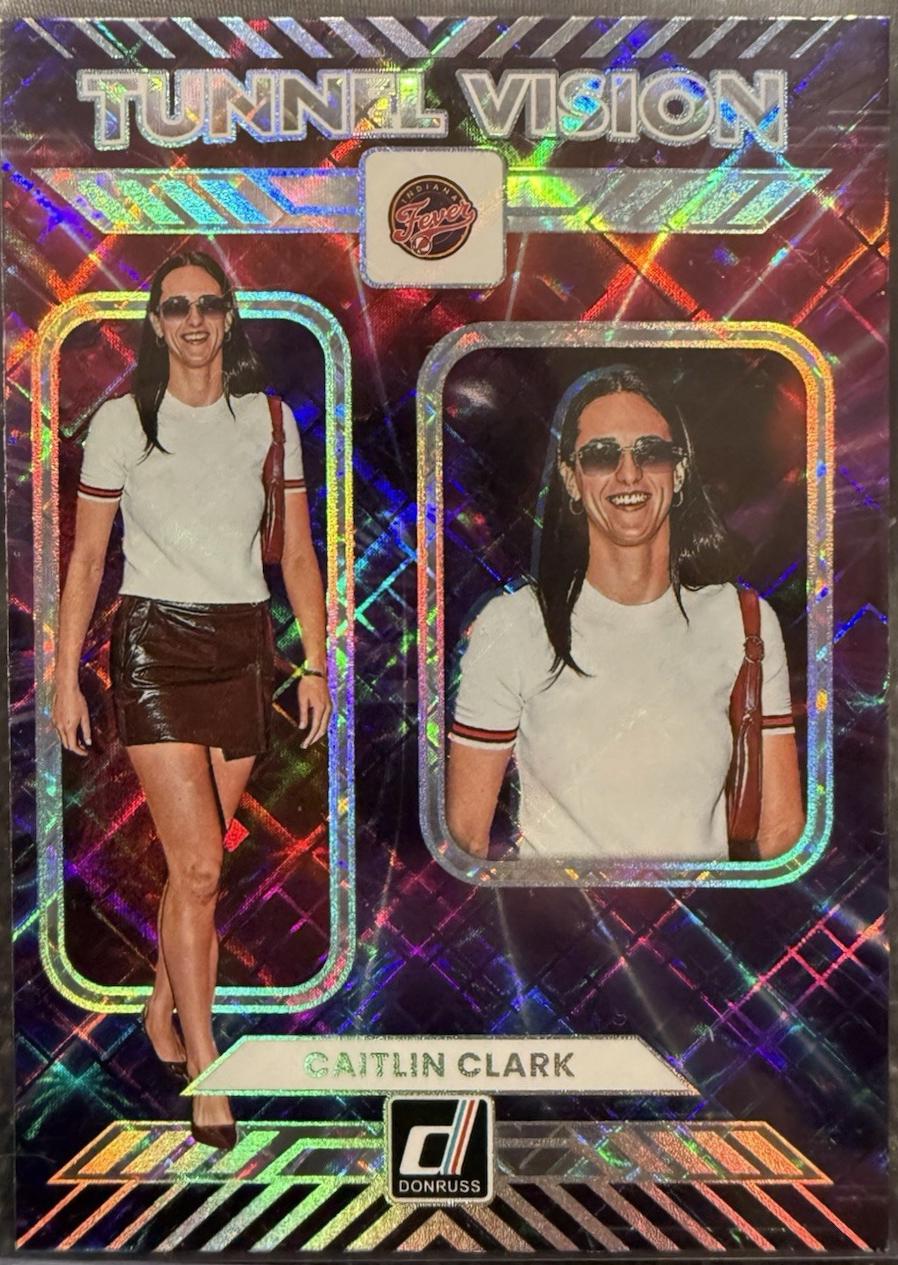 Caitlin Clark [Diamond] #1 Prices | 2025 Panini Donruss WNBA Tunnel ...