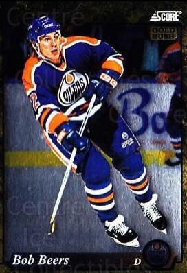 Bob Beers [Gold Rush] #575 Prices | 1993 Score | Hockey Cards