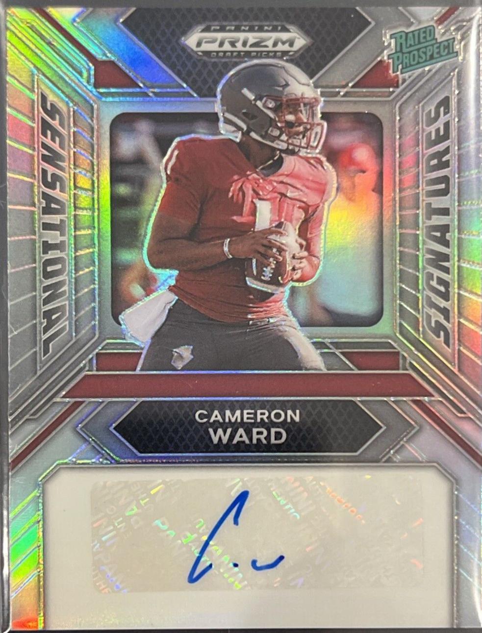 Cameron Ward [Silver] #SS-CWD Prices | 2024 Panini Prizm Draft Picks ...