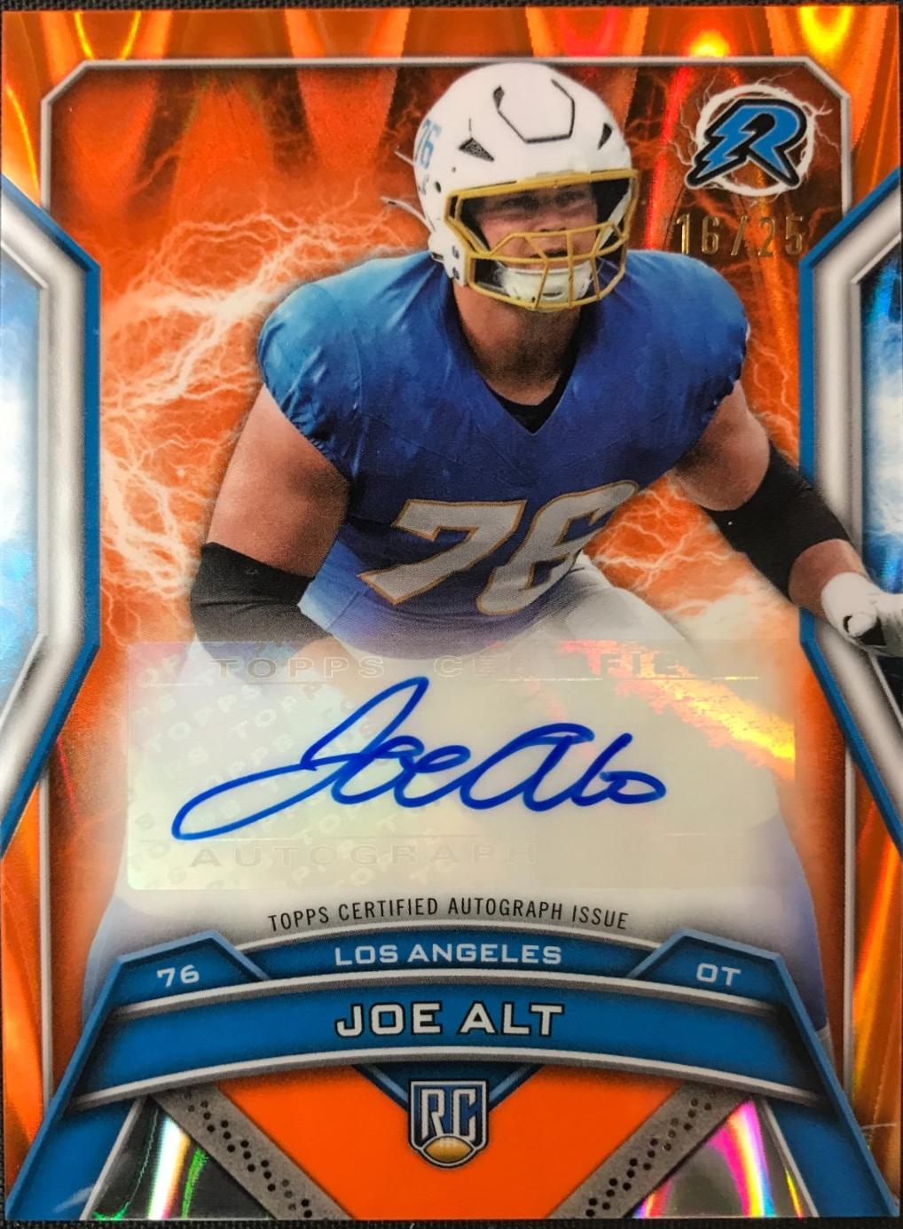 Joe Alt [Orange Power Surge] #RRS-JA Prices | 2024 Topps Resurgence ...