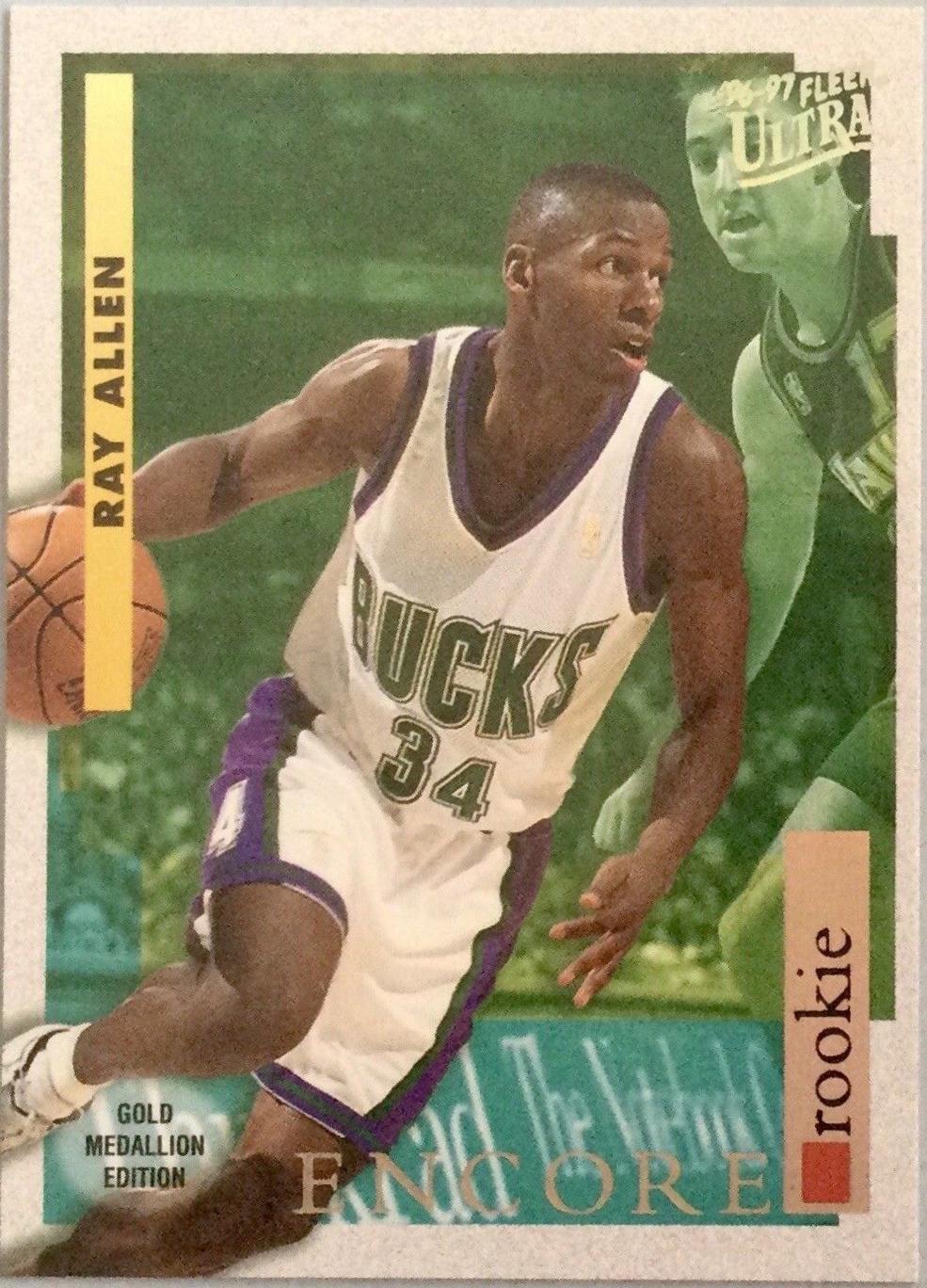 Ray Allen #G-265 Prices | 1996 Ultra Gold Medallion | Basketball Cards