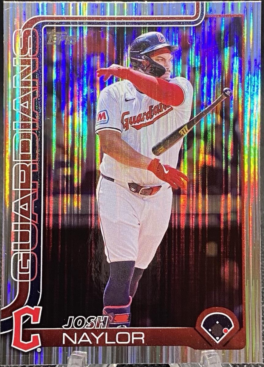 Josh Naylor [Rainbow Foilboard] #322 Prices | 2025 Topps | Baseball Cards