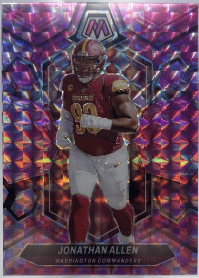 Jonathan Allen [Camo Pink] #223 Prices | 2024 Panini Mosaic | Football ...
