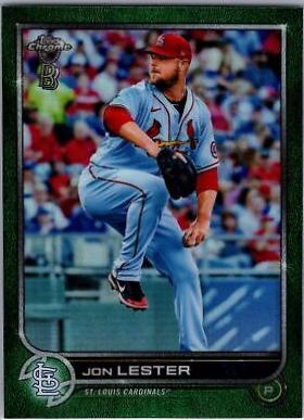 Jon Lester [Ben Baller Green] #187 Prices | 2022 Topps Chrome ...
