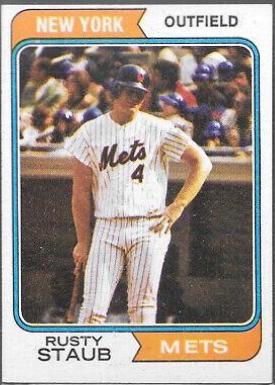 Rusty Staub #629 Prices | 1974 Topps | Baseball Cards