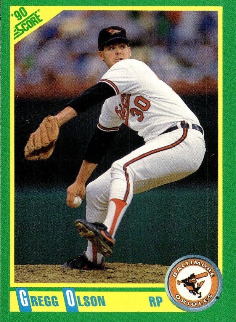 gregg olson #63 Prices | 1990 Score | Baseball Cards