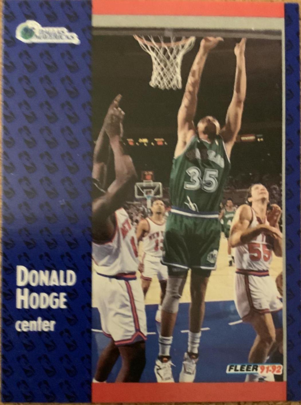 Donald Hodge #268 Prices | 1991 Fleer | Basketball Cards