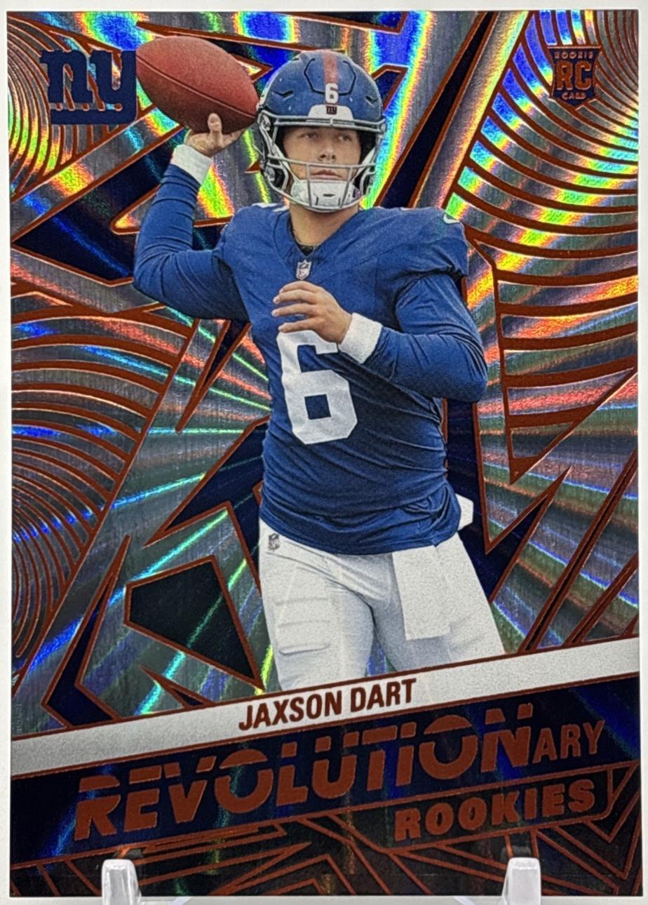 Jaxson Dart [Sunburst] #3 Prices | 2025 Panini Revolution Revolutionary ...