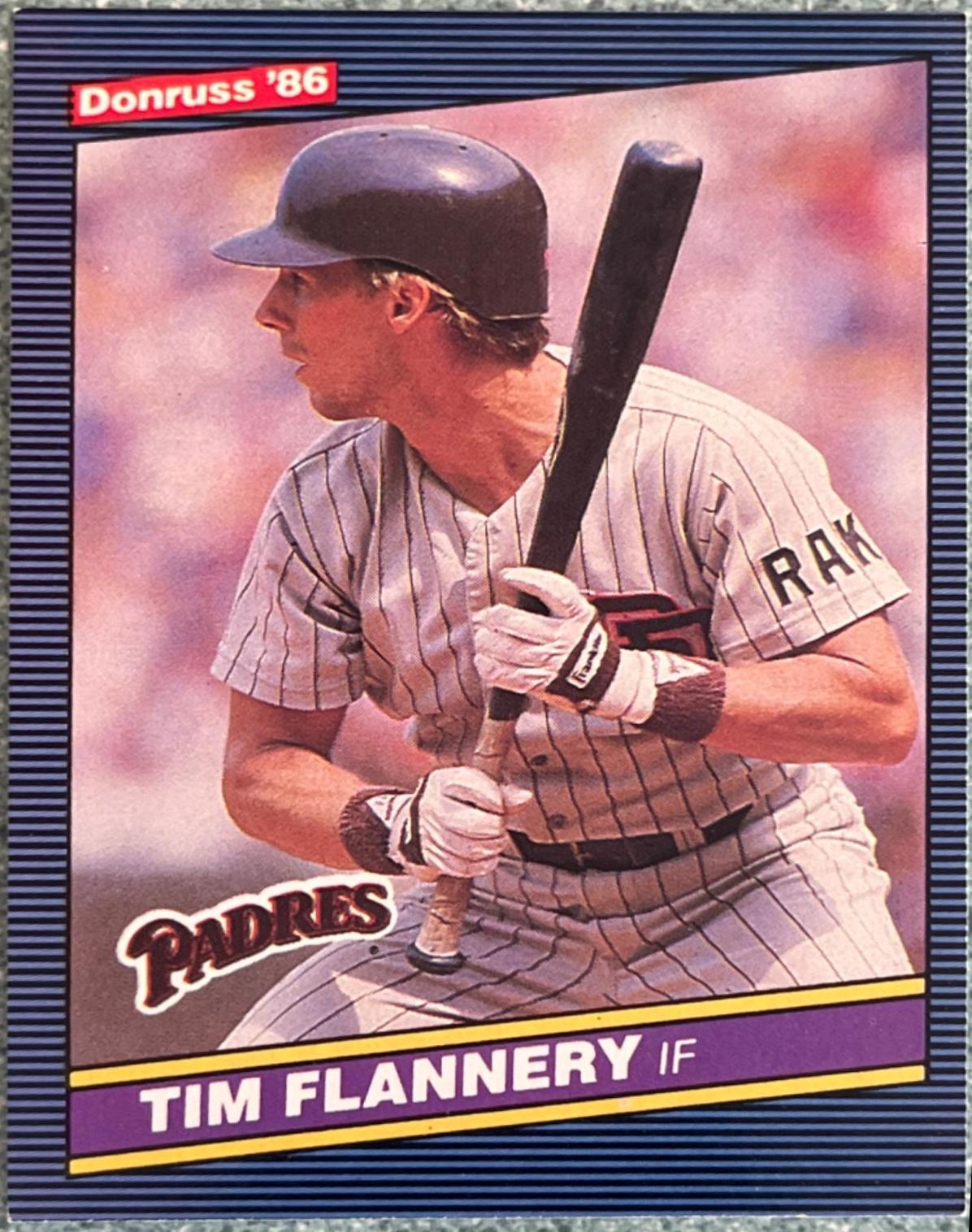 Tim Flannery #383 Prices | 1986 Donruss | Baseball Cards