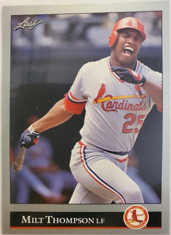 Milt Thompson #150 Prices | 1992 Leaf | Baseball Cards