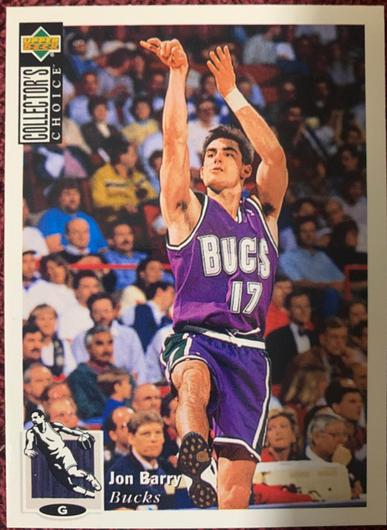 Jon Barry | Ungraded | 1994 Collector's Choice