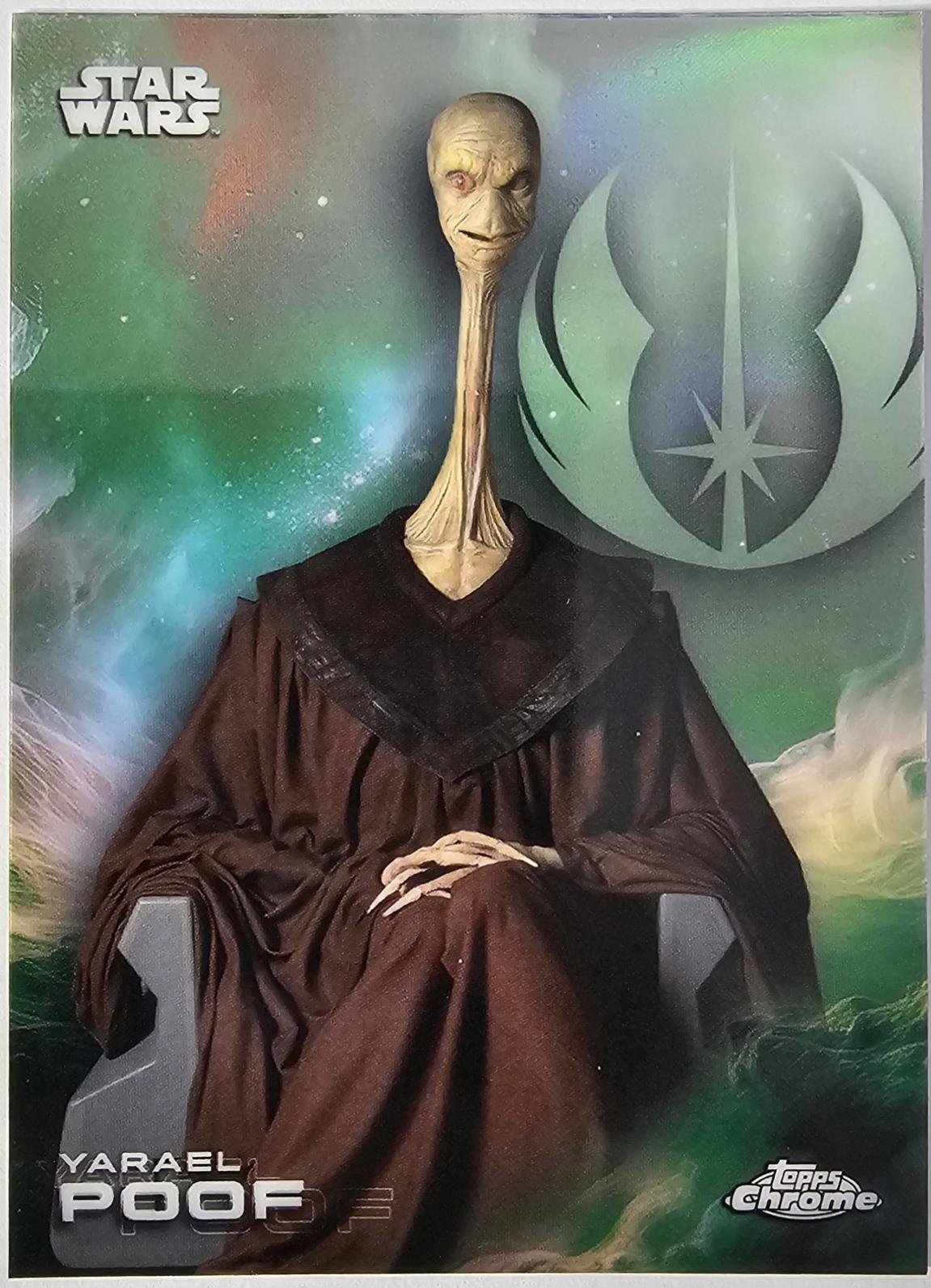 Yarael Poof [Rainbow] #196 Prices | Star Wars 2025 Topps Chrome | Star ...