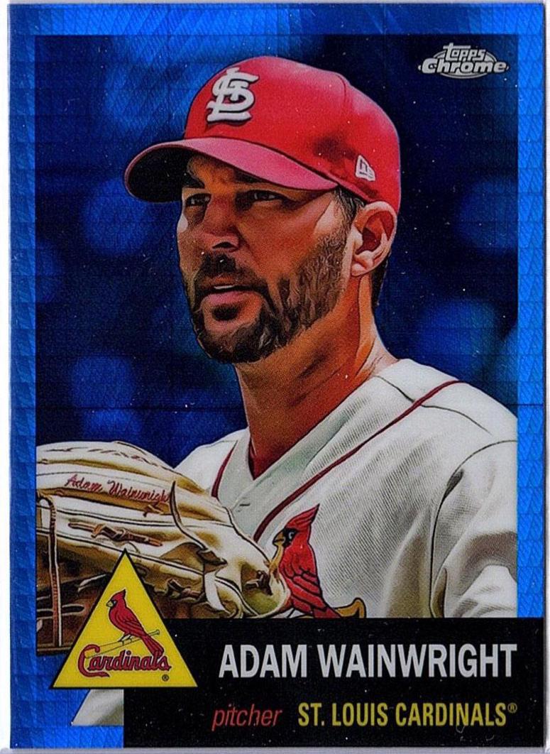 Adam Wainwright [Blue Prism] #232 Prices | 2022 Topps Chrome Platinum ...